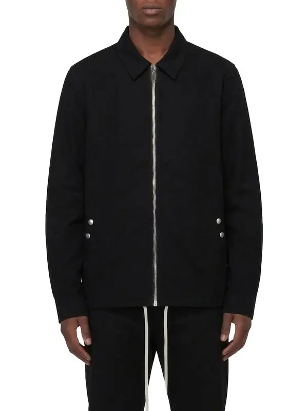 Rick Owens Cotton Jacket - Black