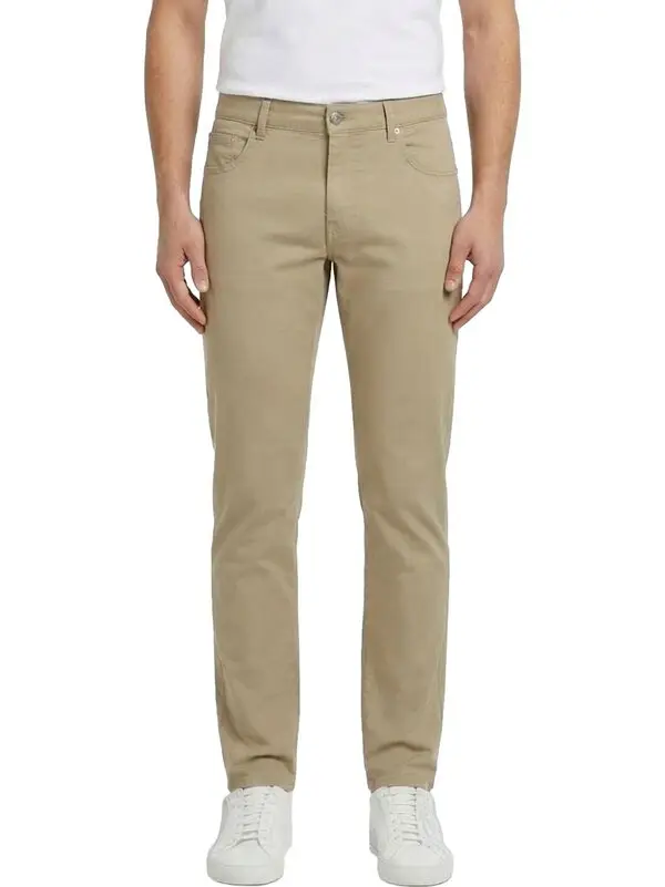 Jacob Cohen Slim Fit Denim Jeans - Beige
