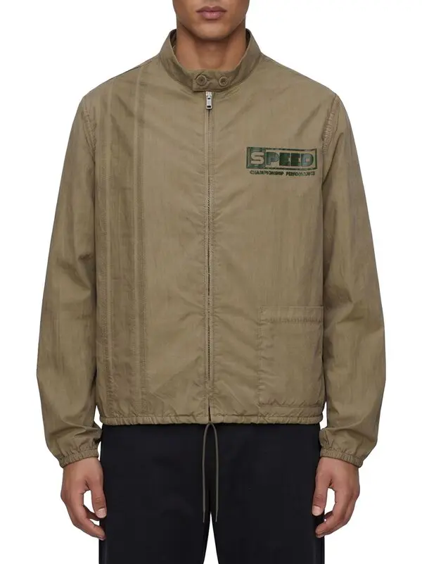MAISON MARGIELA Cotton Blend Bomber Jacket - Green