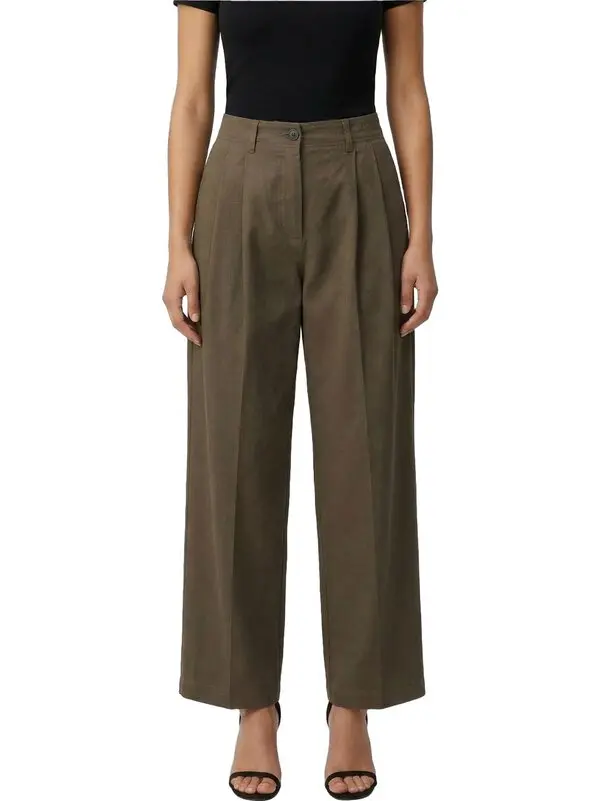 TOTEME Wide-leg Trousers - Brown