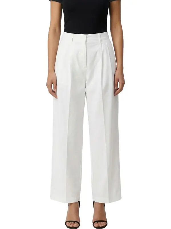 TOTEME Wide-leg Trousers - White