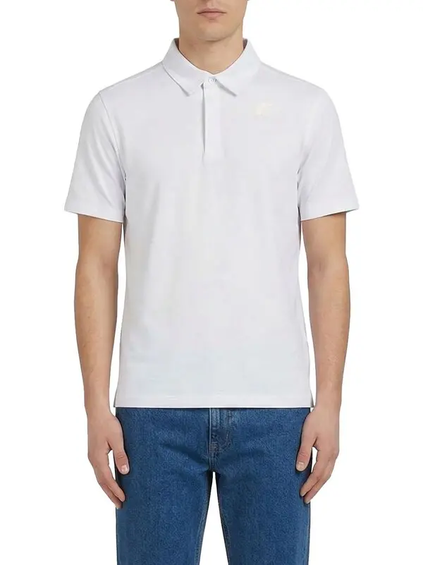 K-WAY Cotton Polo Shirt - White