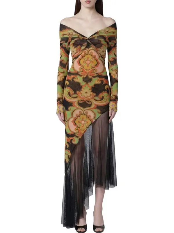 Etro Printed Dress - Multicolor