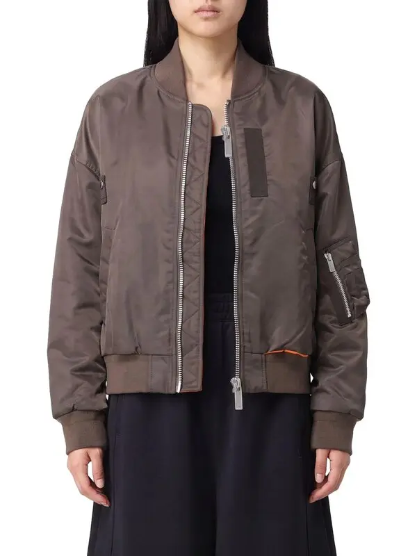 Sacai Nylon Bomber Jacket - Kaki