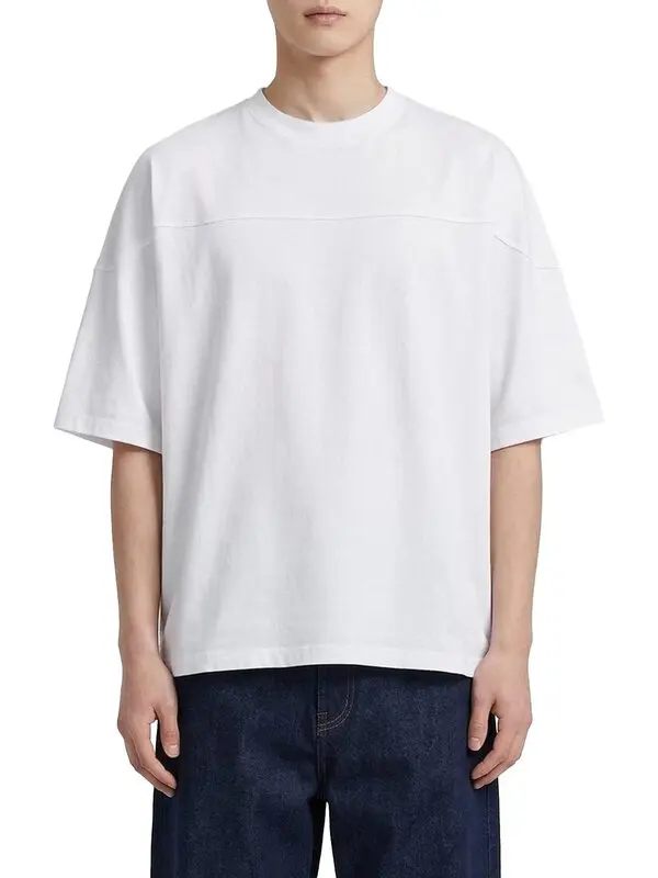Jacquemus Crew-neck Cotton T-shirt - White