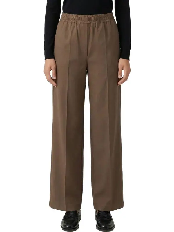 Brunello Cucinelli Wide Leg Trousers - Sand