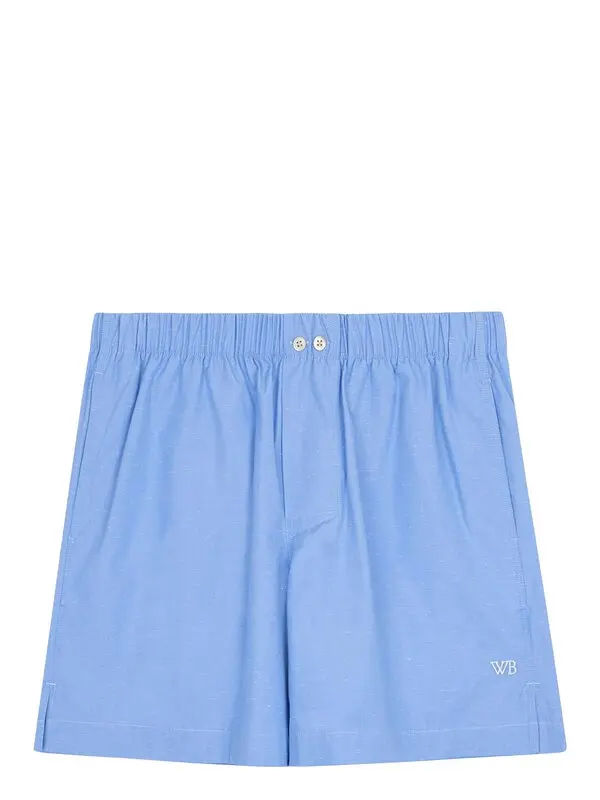 WALES BONNER Sunday Short - Blue