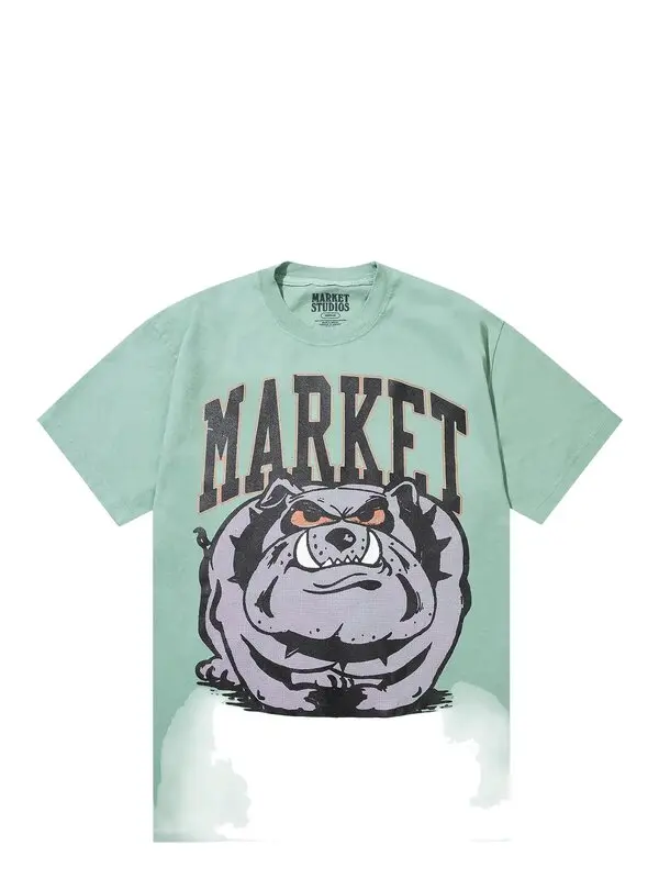 MARKET Angry Bulldog T-shirt - Cream