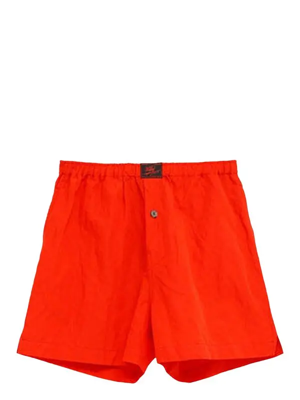 WILLY CHAVARRIA Woven Boxer Shorts - Red
