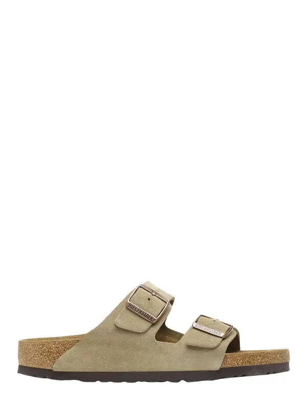 BIRKENSTOCK Arizona Soft Bed Sandals - Tan