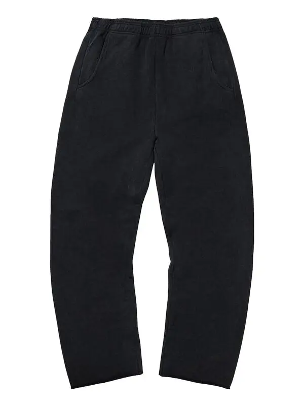 MARKET Shadow Arc Open Leg Sweatpant - Black