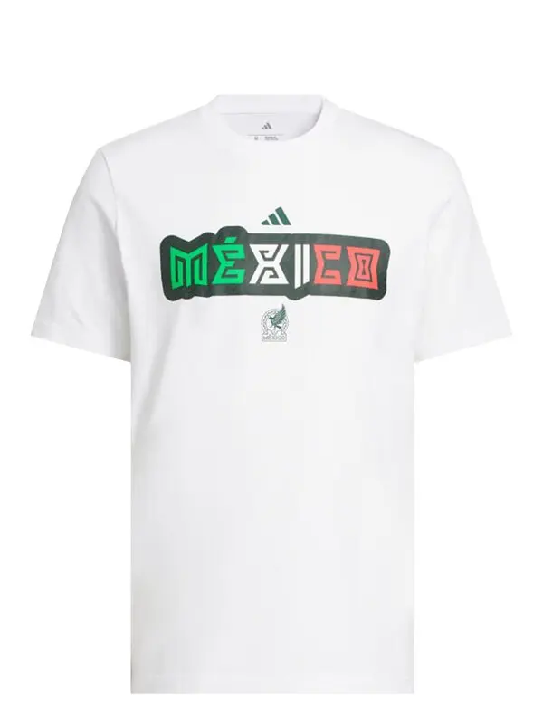 Adidas Mexico Home Graphic Tee - White