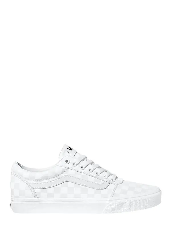 VANS Ward Checkerboard Sneakers - White