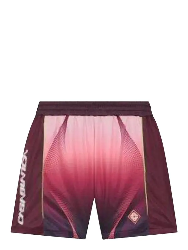 Casablanca Gradient Football Shorts - Purple