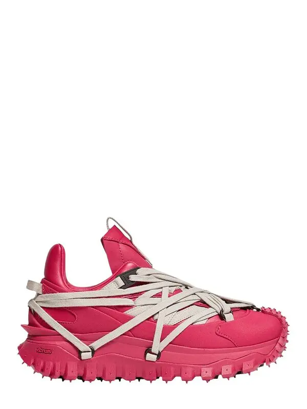 Moncler Rick Owens X Trailgrip Megalace Sneakers - Pink