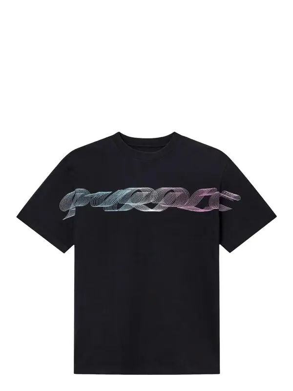 PURPLE BRAND Logo T-shirt - Black