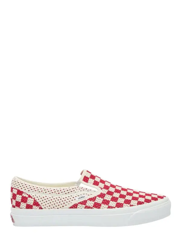 VANS Slip-on Lx Knit Sneakers - Red