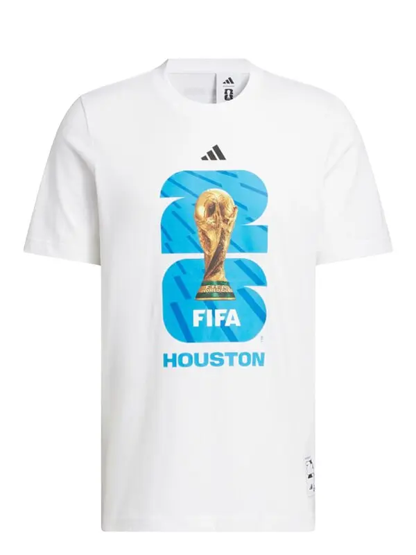 Adidas Fifa World Cup 26 Host City Houston Graphic T-shirt - White