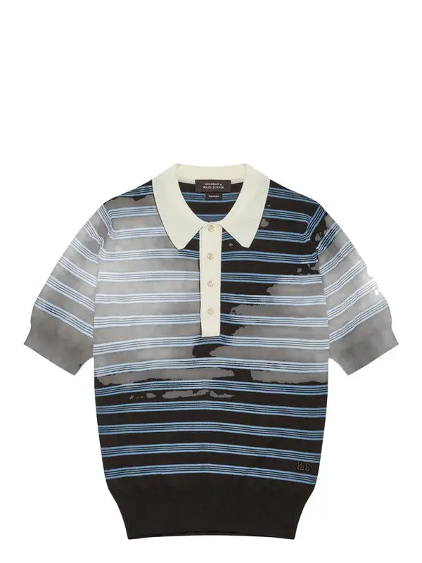 WALES BONNER Breeze Polo - Brown