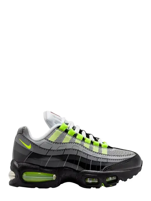 Nike Lego X Max 95 Gs "black Metallic Silver - Grey
