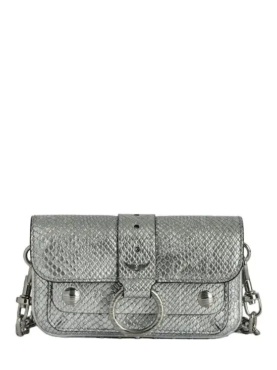 Zadig&Voltaire Kate Wallet Wild Bag - Silver