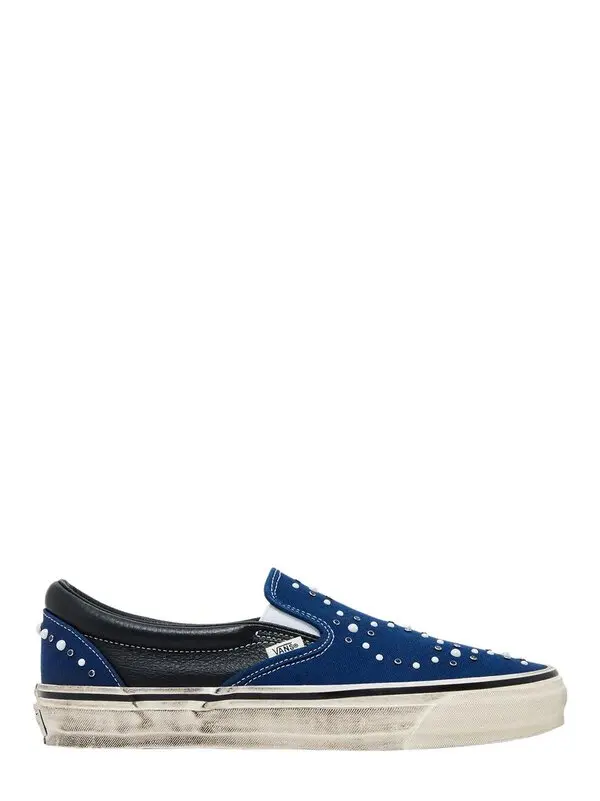 VANS Premium Classic Slip-on Embellished Sneakers - Blue