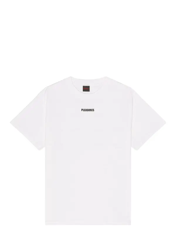PLEASURES Wordmark T-shirt - White