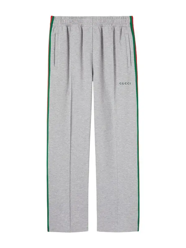 Gucci Double Piquet Pant - Grey