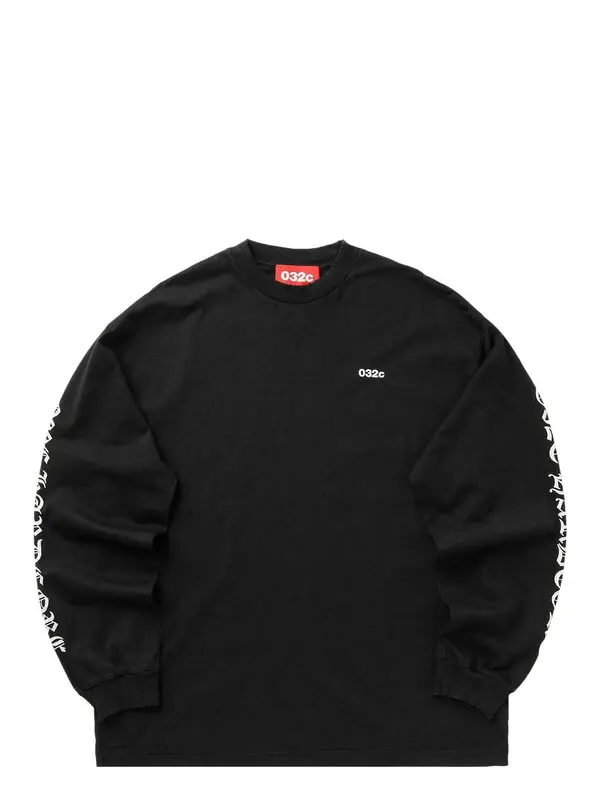 032C Hardcore Since 2001 Long-sleeve - Black