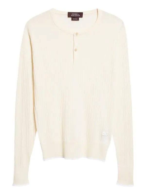 WALES BONNER Nile Jumper - Cream