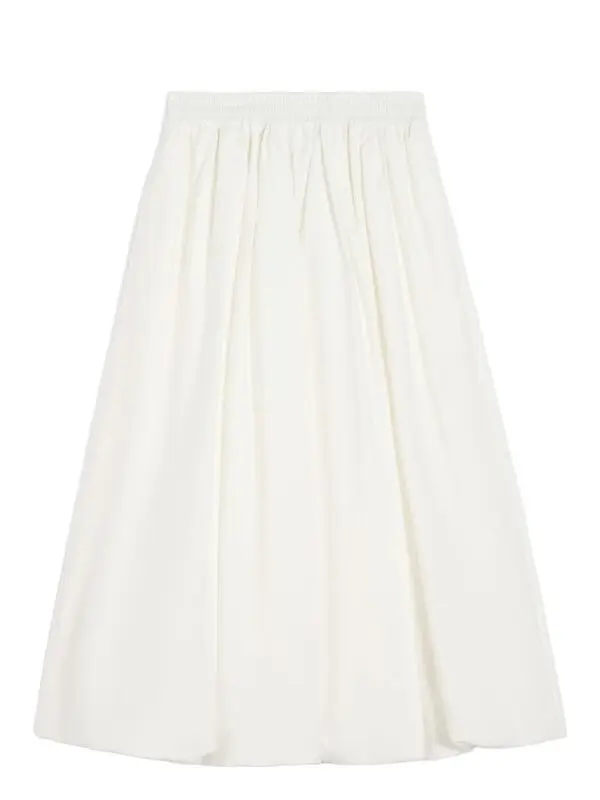 Max Mara Cotton Balloon Skirt - Ivory
