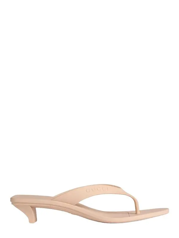 Gucci Vittoria Thong Sandals - Pink