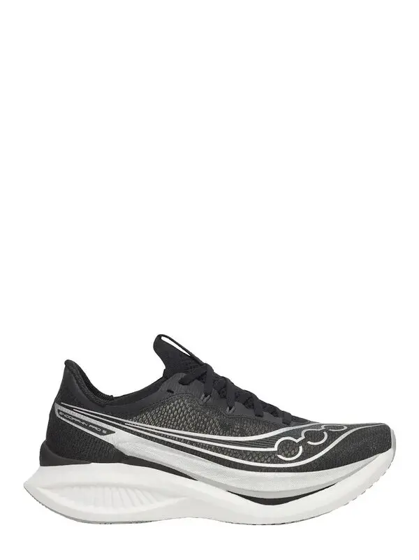 Saucony Endorphin Pro Athletic Sneakers - Black/silver