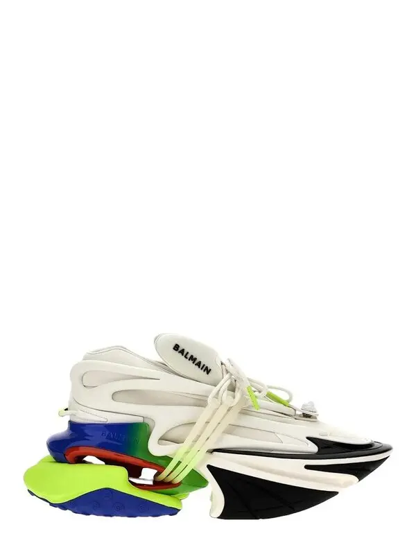Balmain Unicorn Low-top Sneakers - White