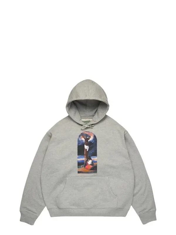 DENIM TEARS Seasonal Biblical Hoodie - Grey