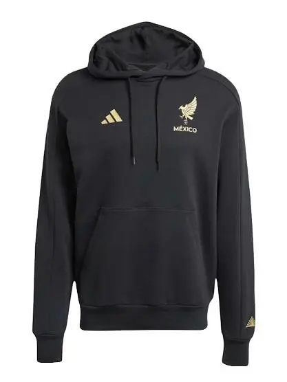 Adidas Mexico Gold Dna Hoodie - Black