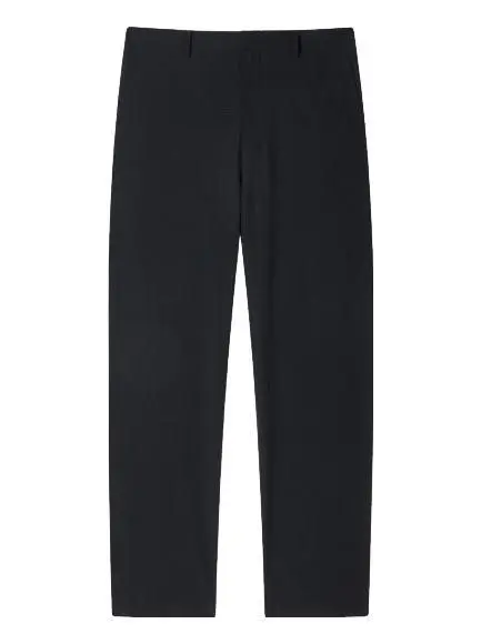 Paul Smith Seersucker Check Elasticated-waist Trousers - Blue