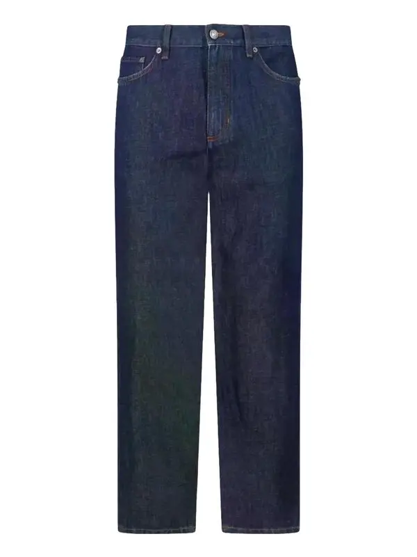Zegna City Buttoned Jeans - Blue
