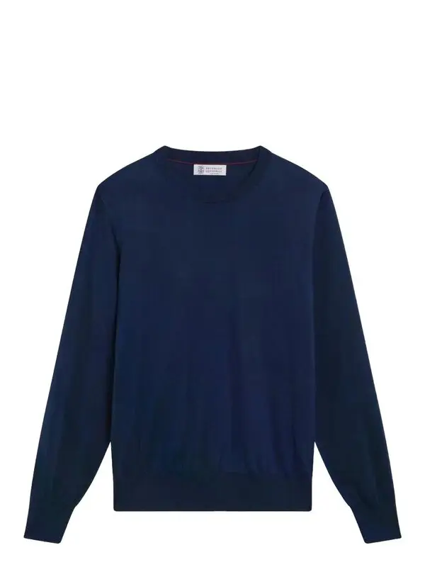 Brunello Cucinelli Crew-neck Sweater - Blue