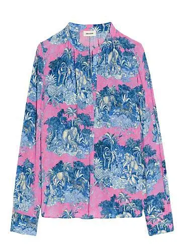 Zadig&Voltaire Floral-print Woven Shirt - Lady