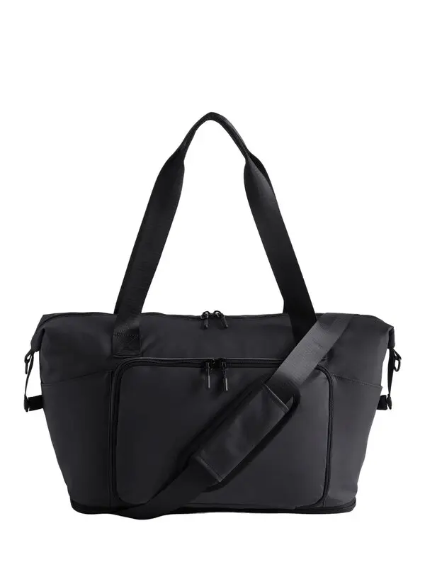 Quince Packable Expandable Travel Tote - Black