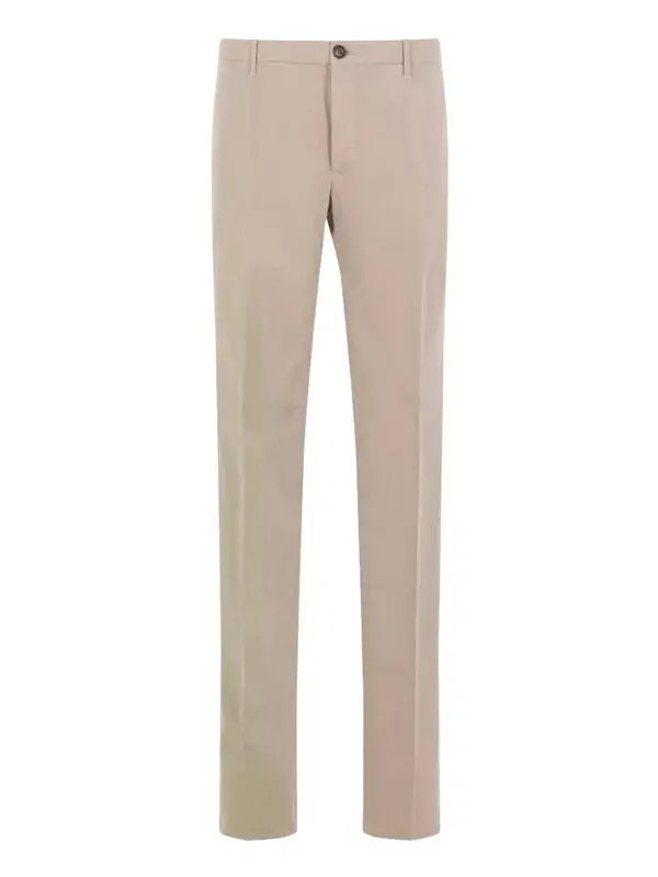 Incotex Pressed-crease Trousers - Neutrals