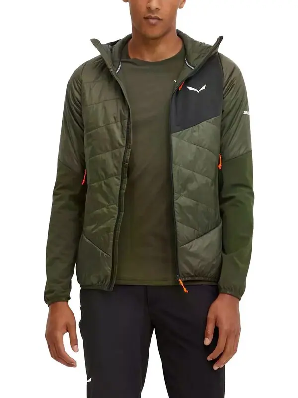 SALEWA Quilted Hooded Jacket - Green