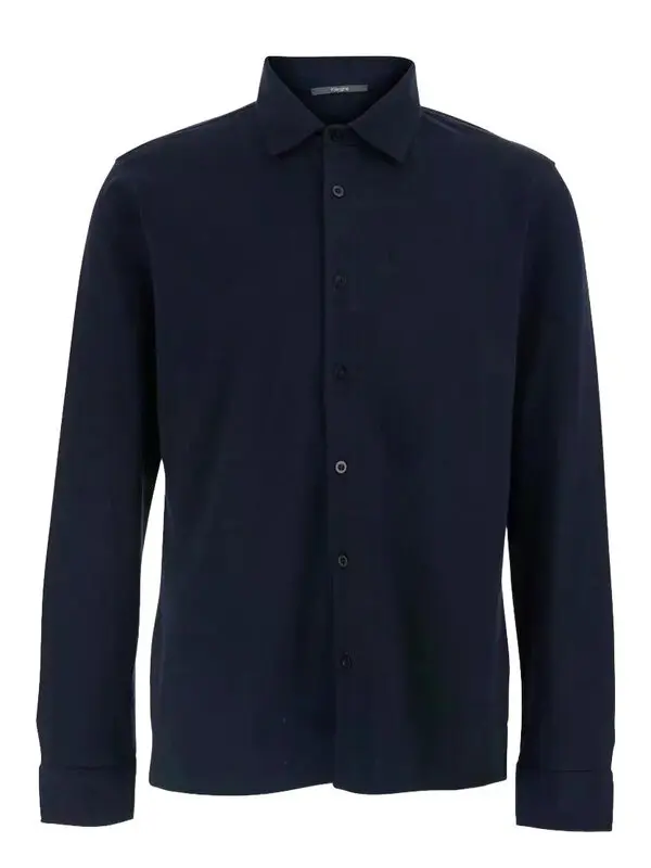 KANGRA Long-sleeved Shirt - Blue