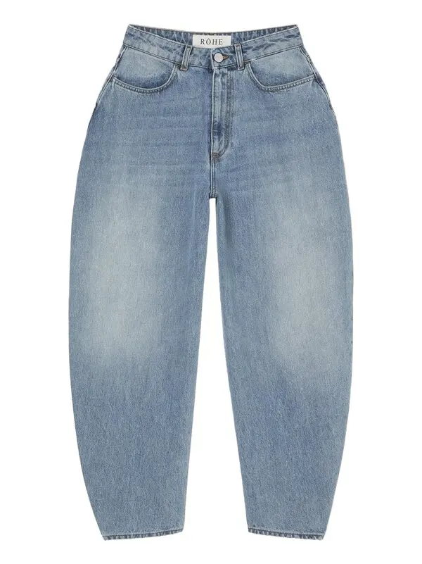 RÓHE Jeans Fransje Sculptural Denim - Washed Blue