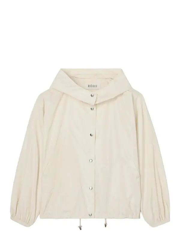RÓHE Volume Silk-blend Jacket - Cream