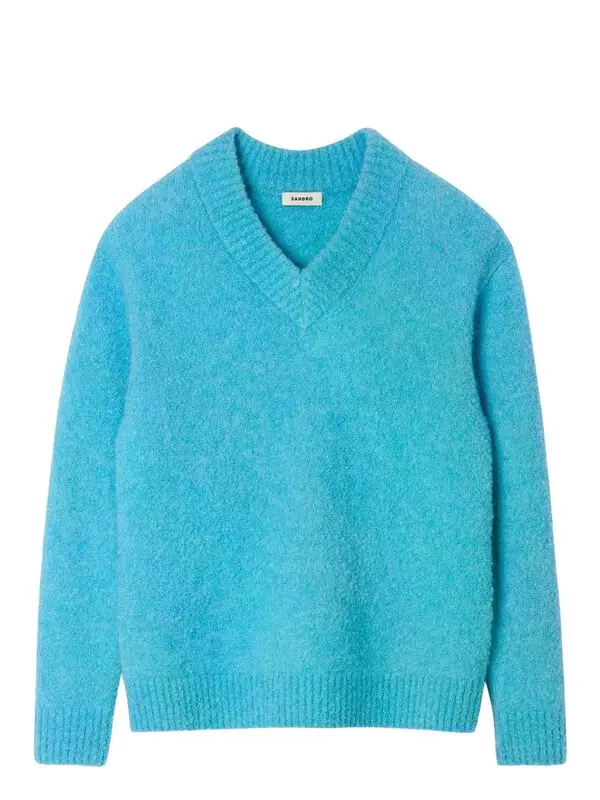 Sandro Long-sleeve Sweater - Blue