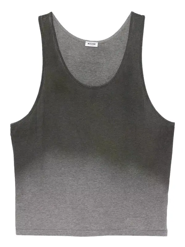 Moschino Ombre Tank Top - Grey