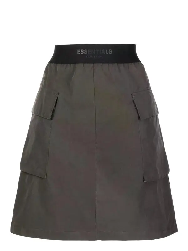 Fear Of God Cargo Mini Skirt - Grey