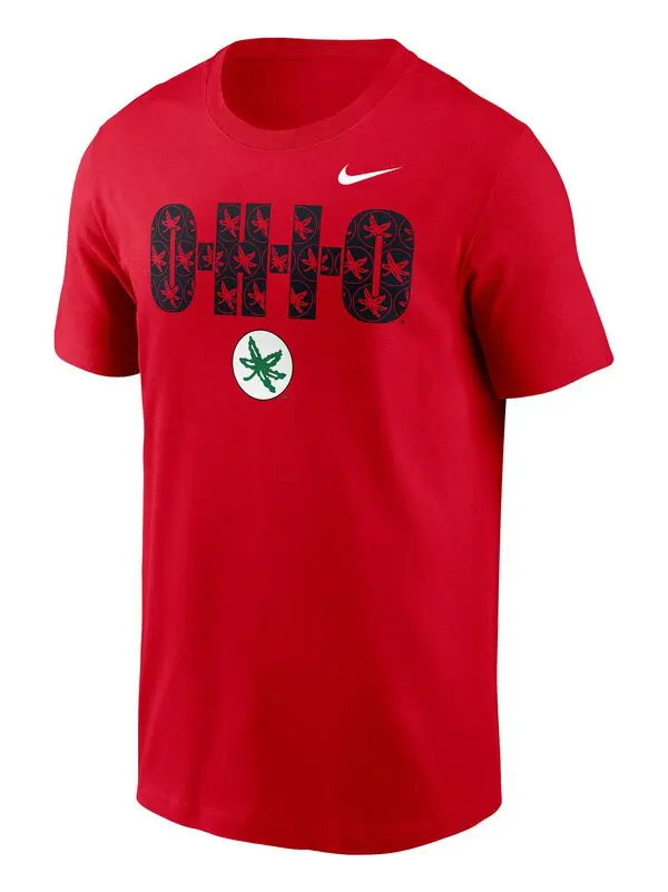 Nike Ohio State Campus Local College T-shirt - Red